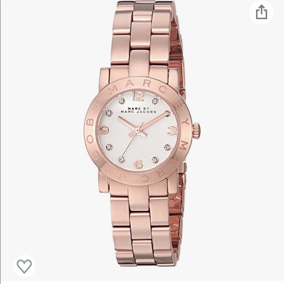 Marc Jacobs | Accessories | Marc Jacobs Amy Watch In Rose Gold | Poshmark